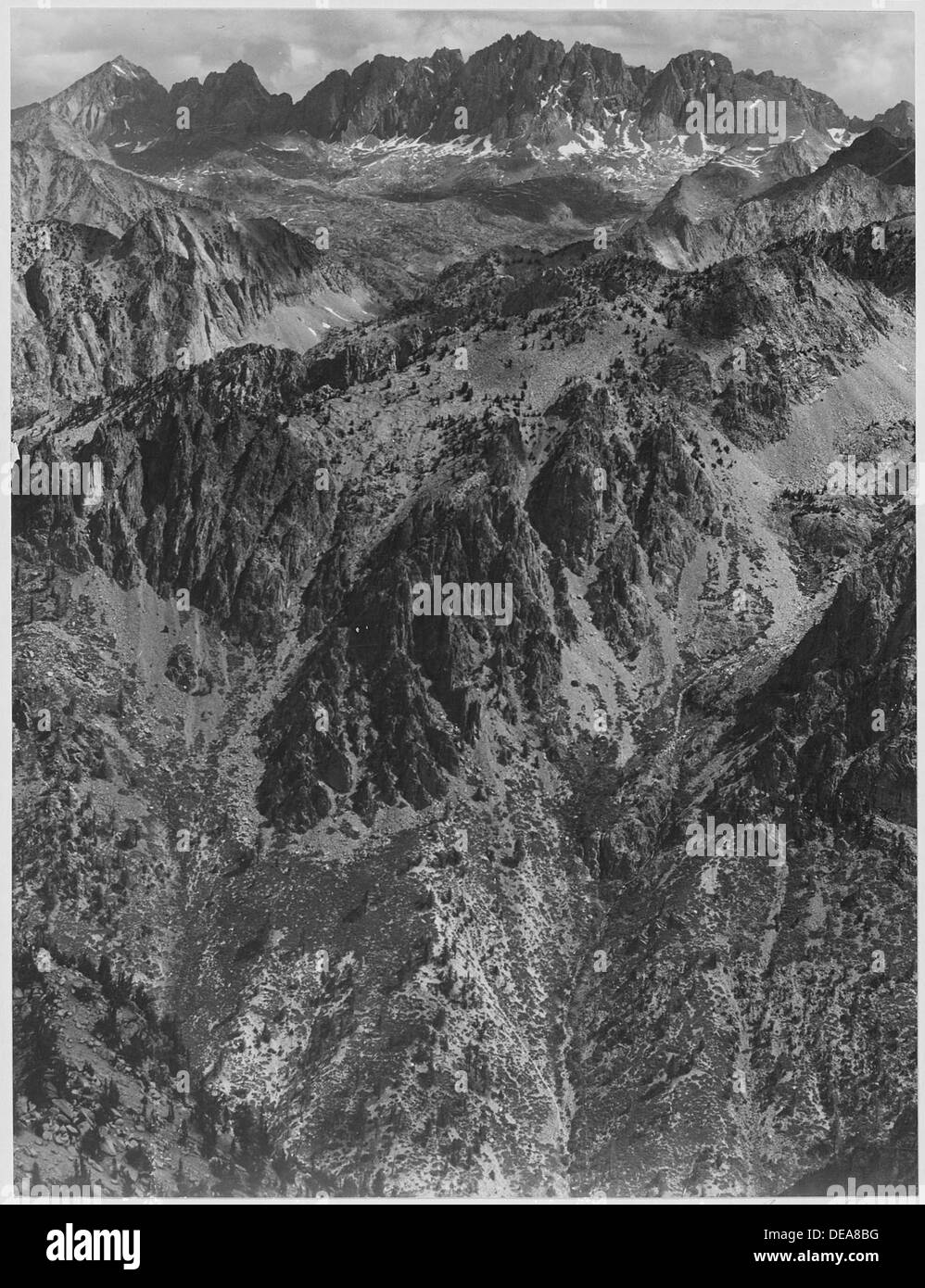 North Palisades from Windy Point, Kings River Canyon (Proposed as a ...