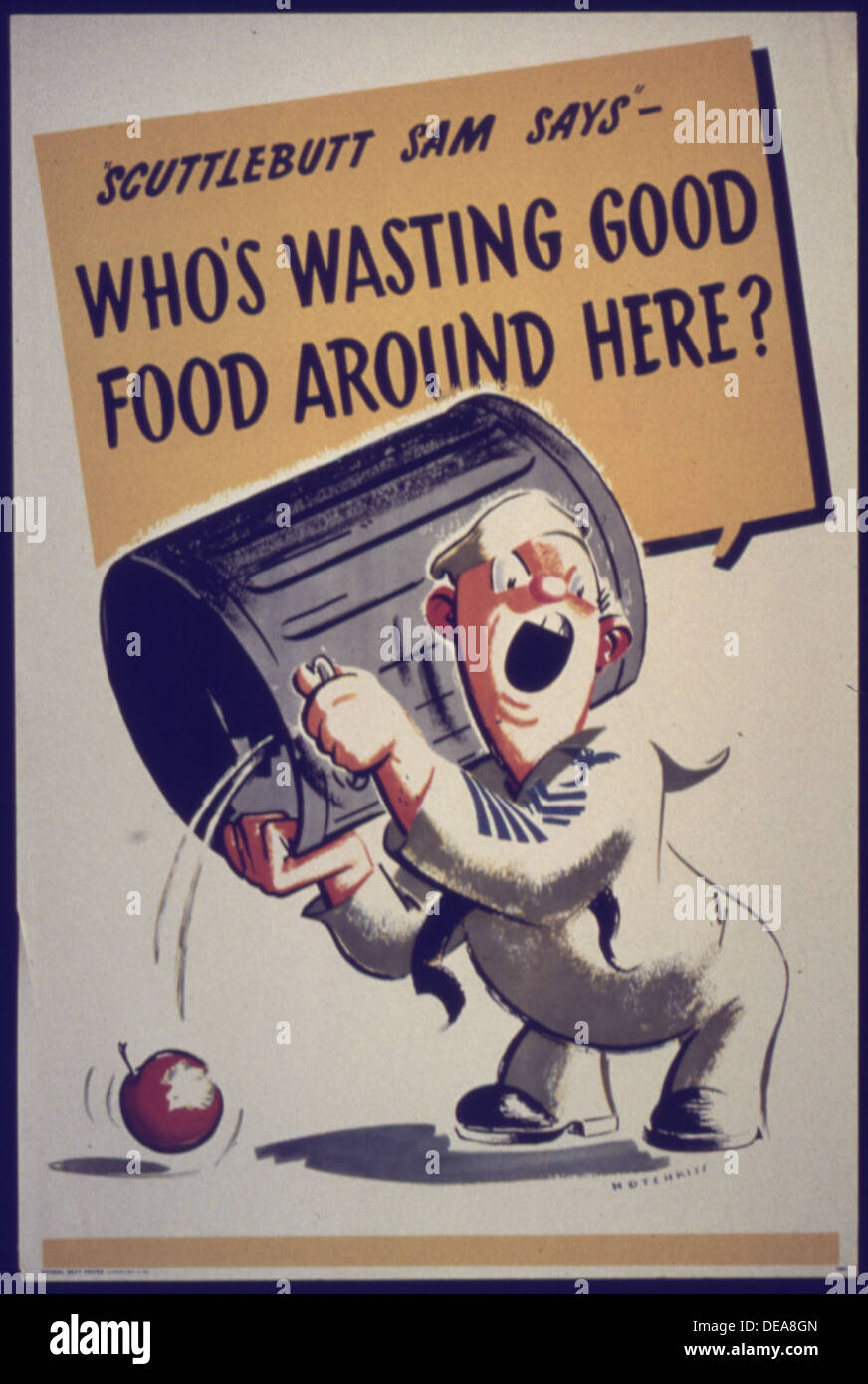 Scuttlebutt Sam Says - Who's Wasting Good Food Around Here 5E 533919 ...