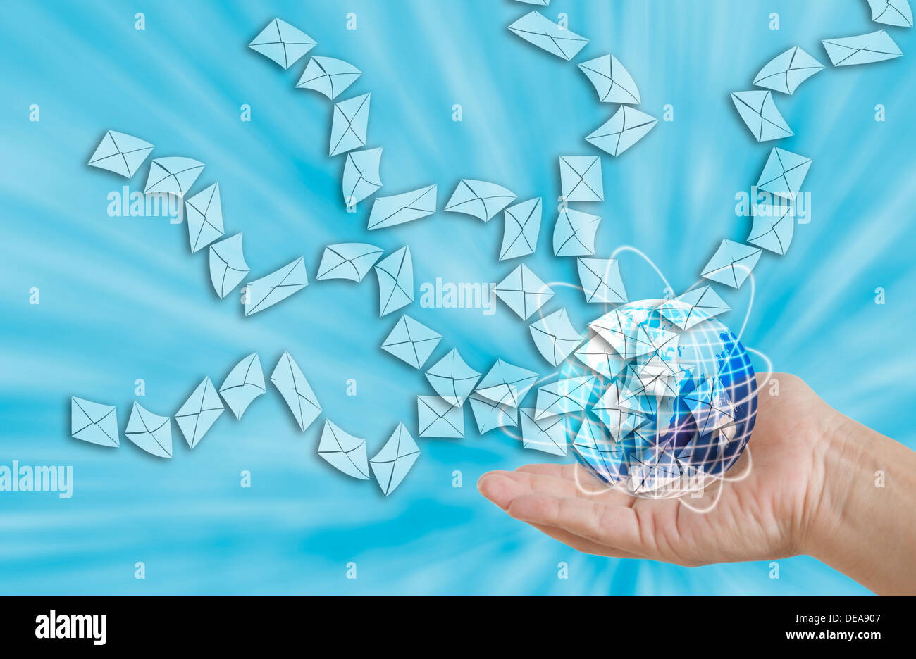 background business businessman communication computer concept connect ...