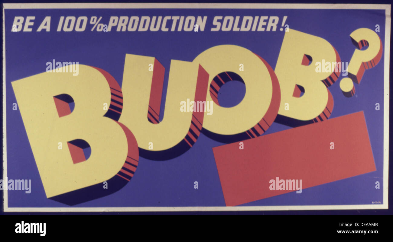 A motivational poster encouraging soldiers to achieve maximum ...