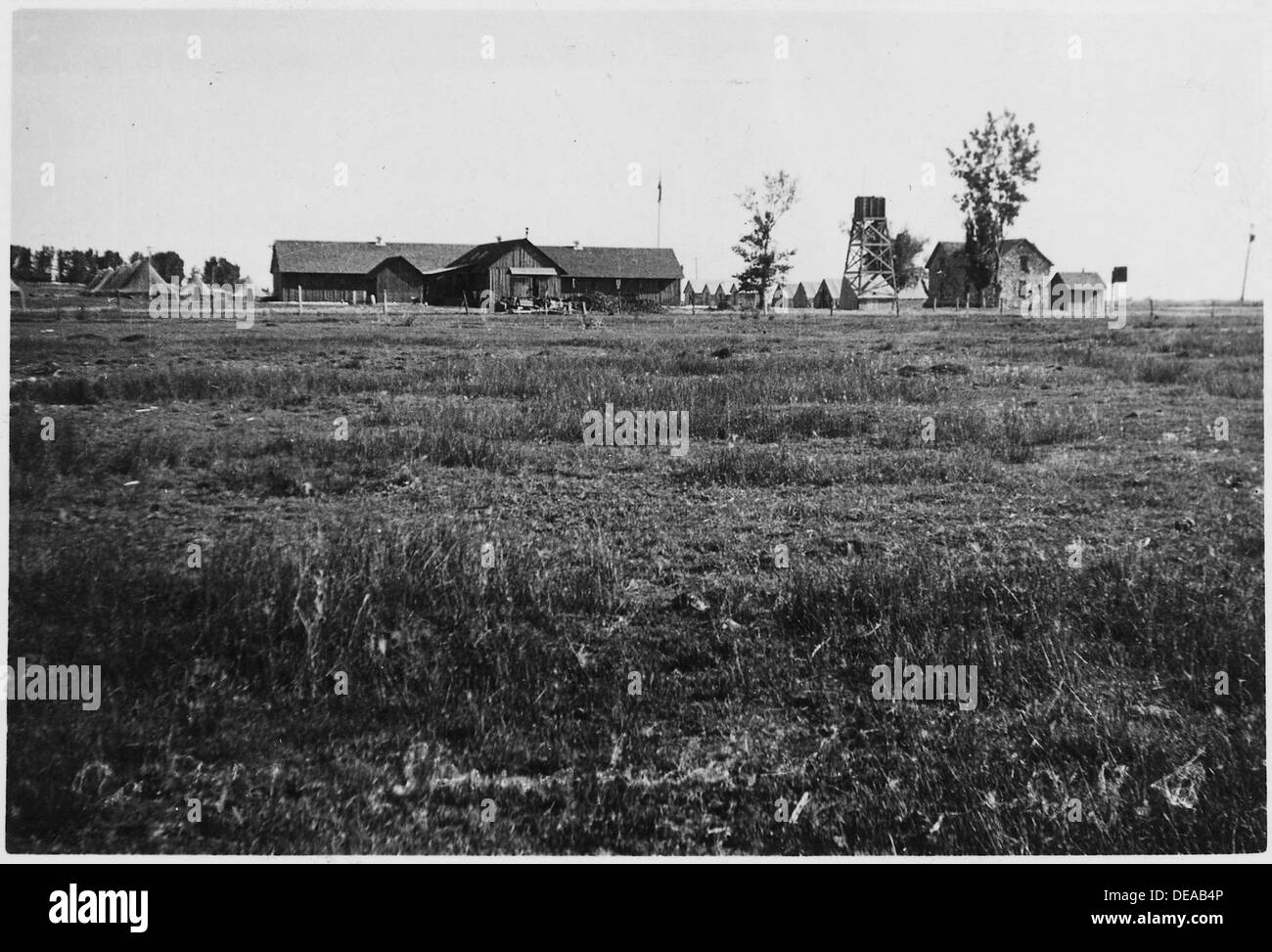 A view of Camp DG-4 in Springfield, Idaho. This camp was one of the ...