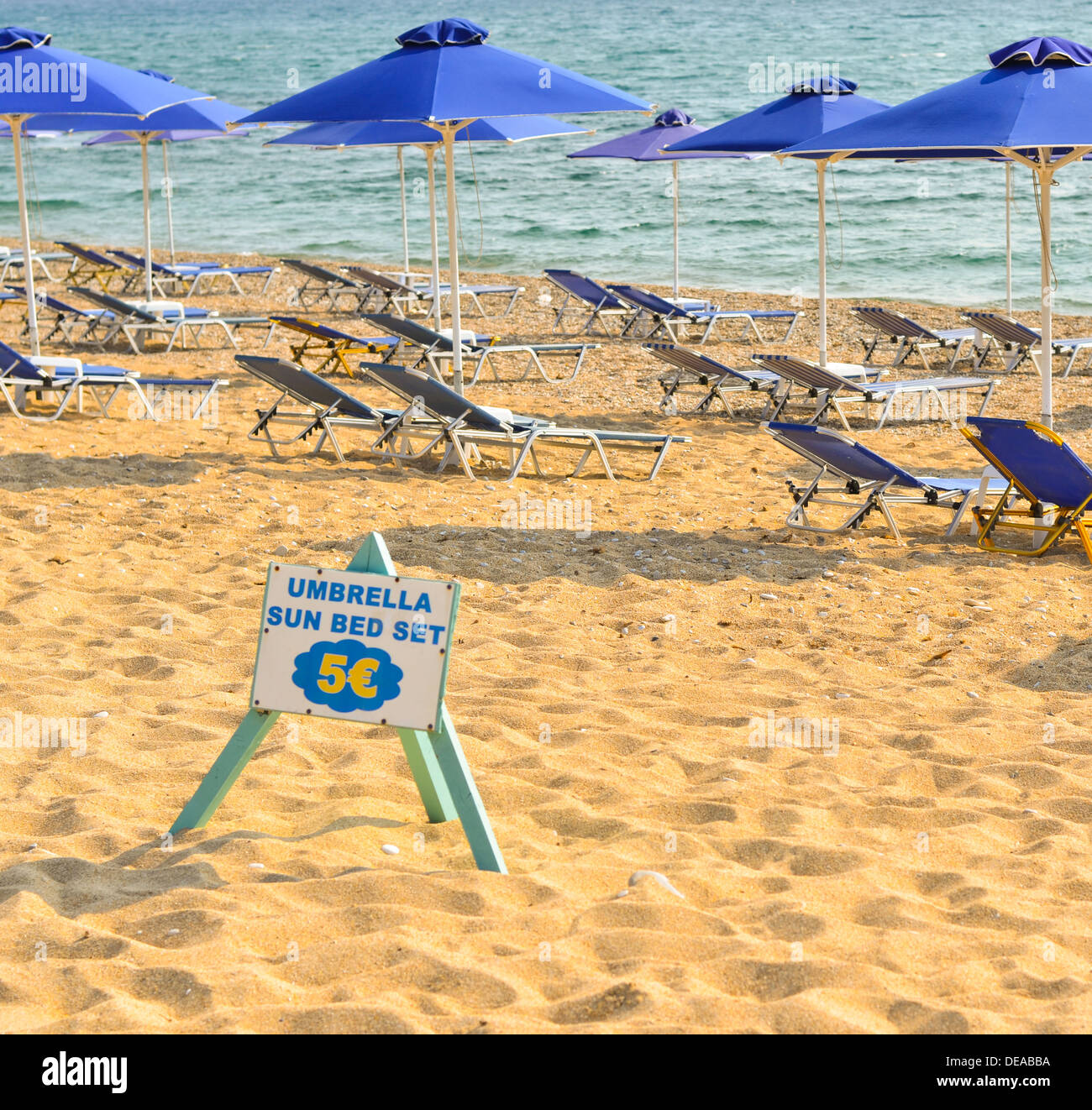 Beach rental service concept Stock Photo - Alamy