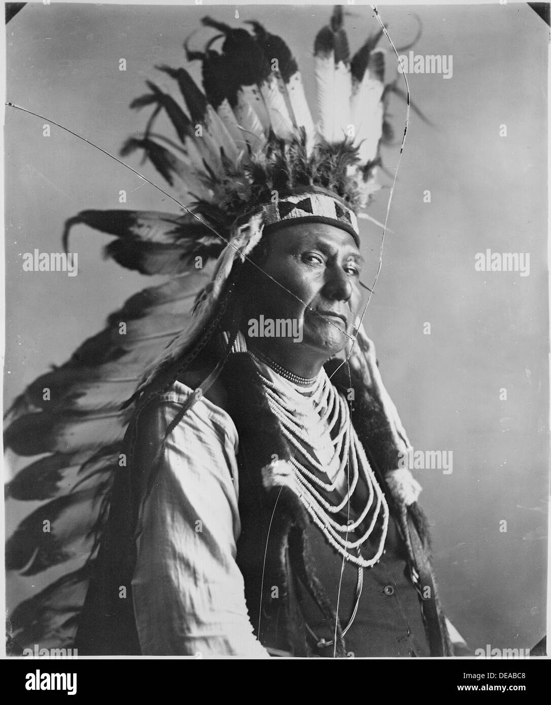 Chief joseph nez perce indian Black and White Stock Photos & Images - Alamy
