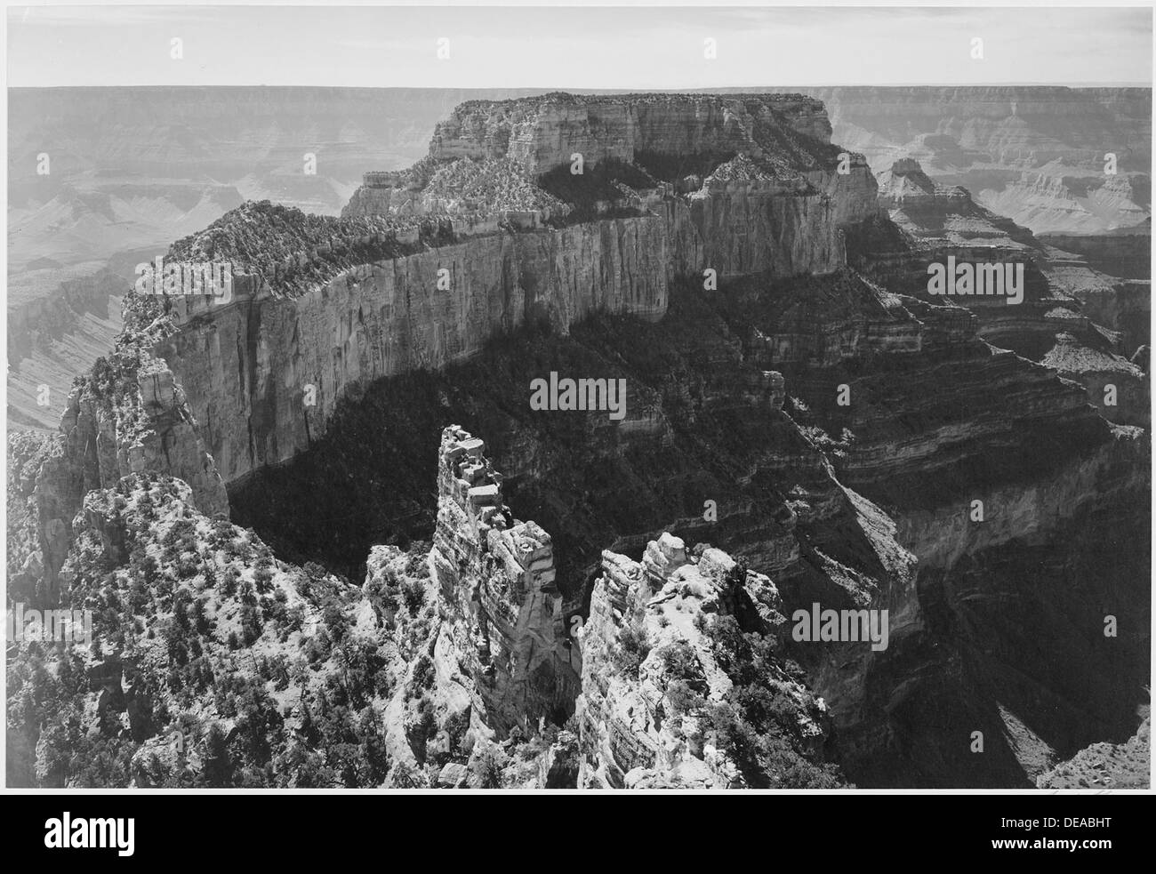 A close-up view of a curved cliff at Grand Canyon National Park in ...