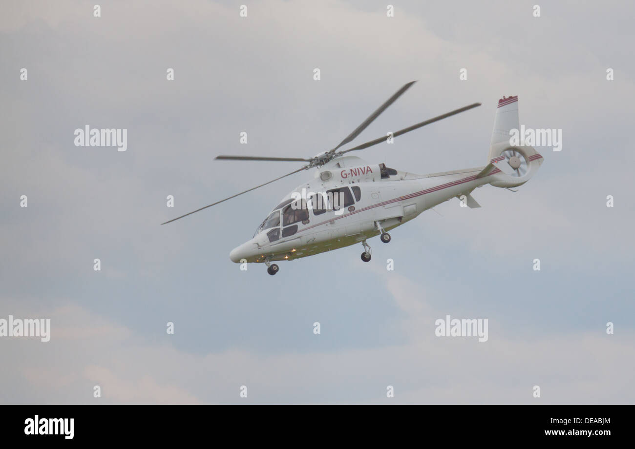 G-NIVA Eurocopter EC155B1 Departing London-Luton Airport Stock Photo ...