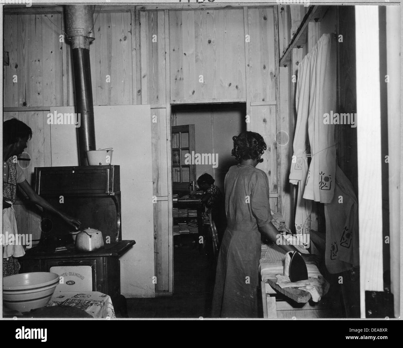 African american poverty interior Black and White Stock Photos & Images ...