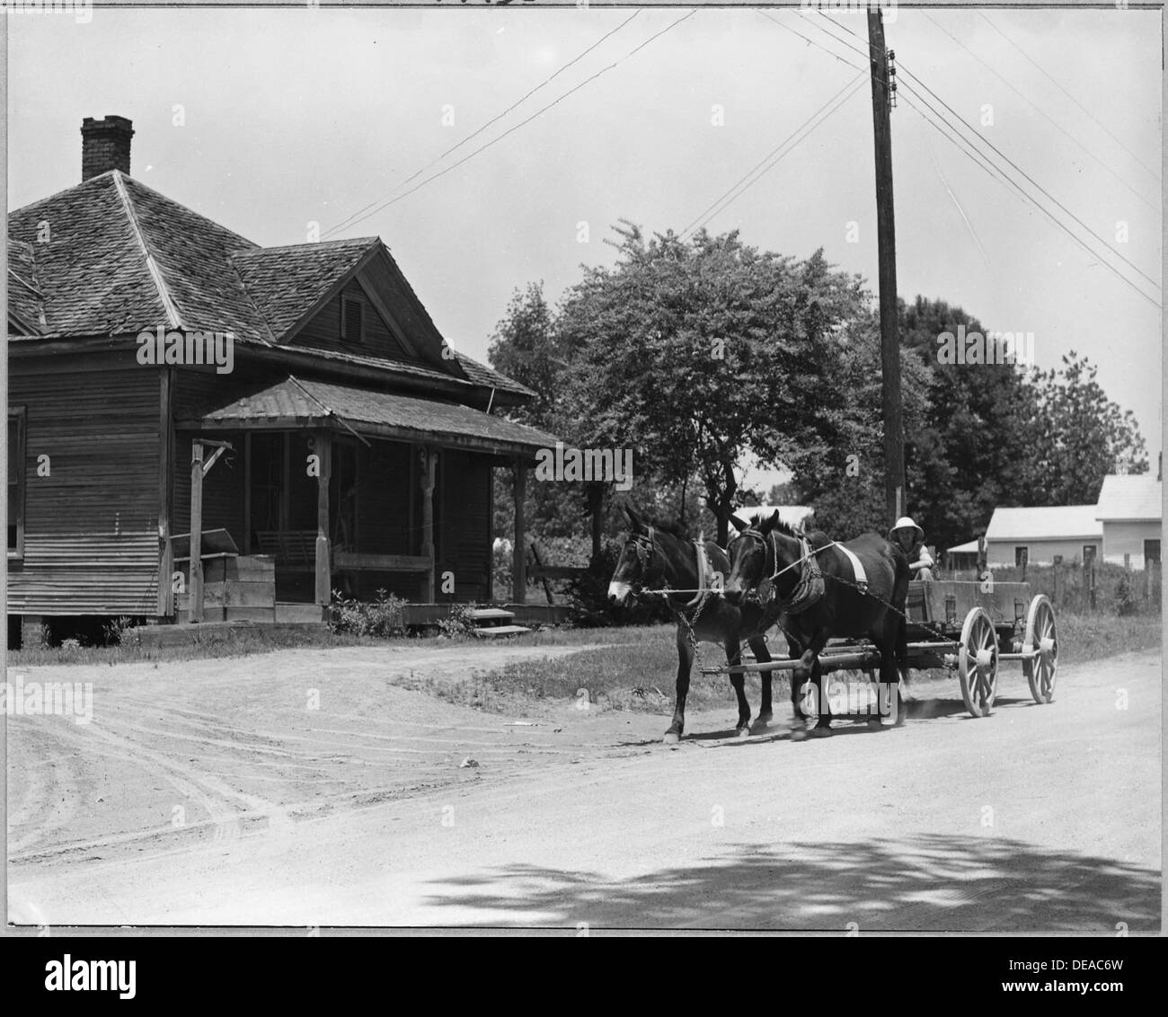 Rural scenes usa Black and White Stock Photos & Images - Alamy