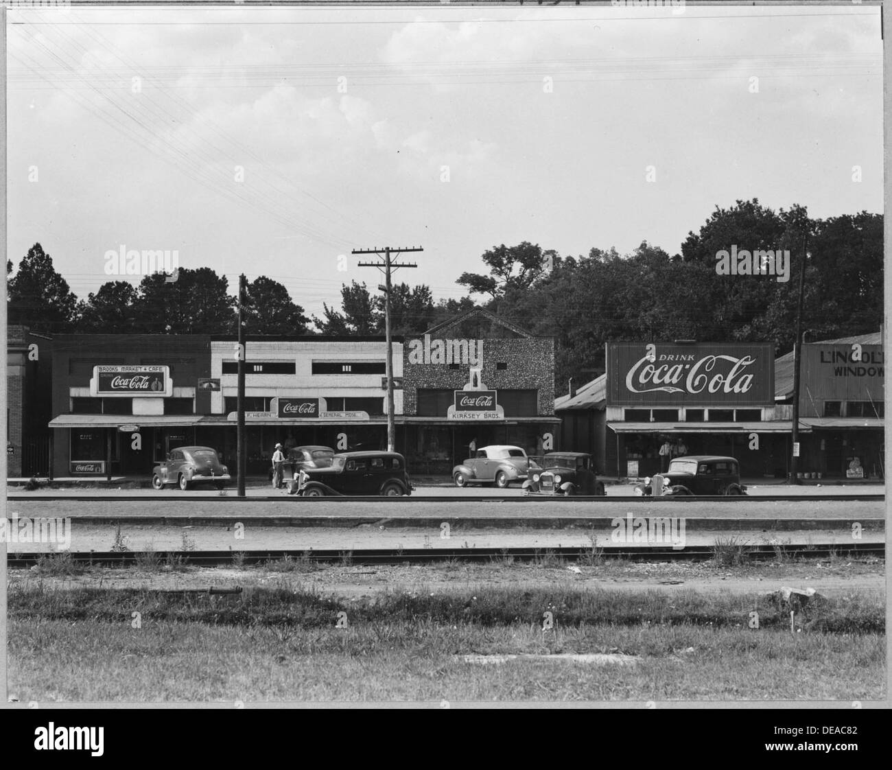 The village of Lincoln in Coosa Valley, Alabama, is shown in this image ...