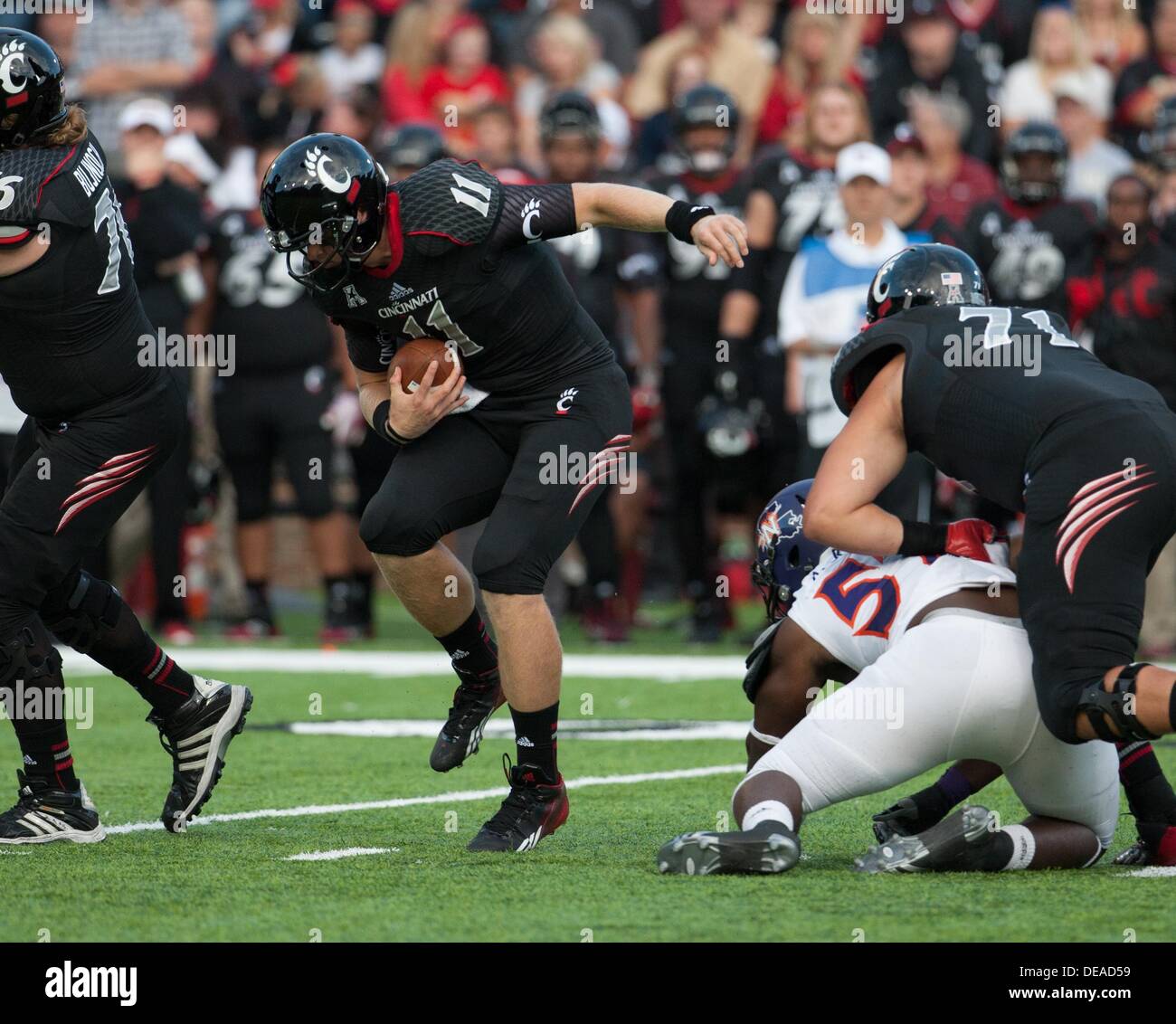 Cincinnati, OH, USA. 14th Sep, 2013. September 14, 2013: Cincinnati ...