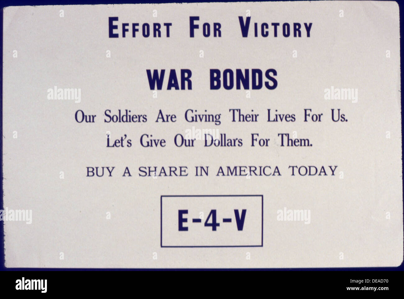 This promotional image encourages Americans to buy war bonds during ...