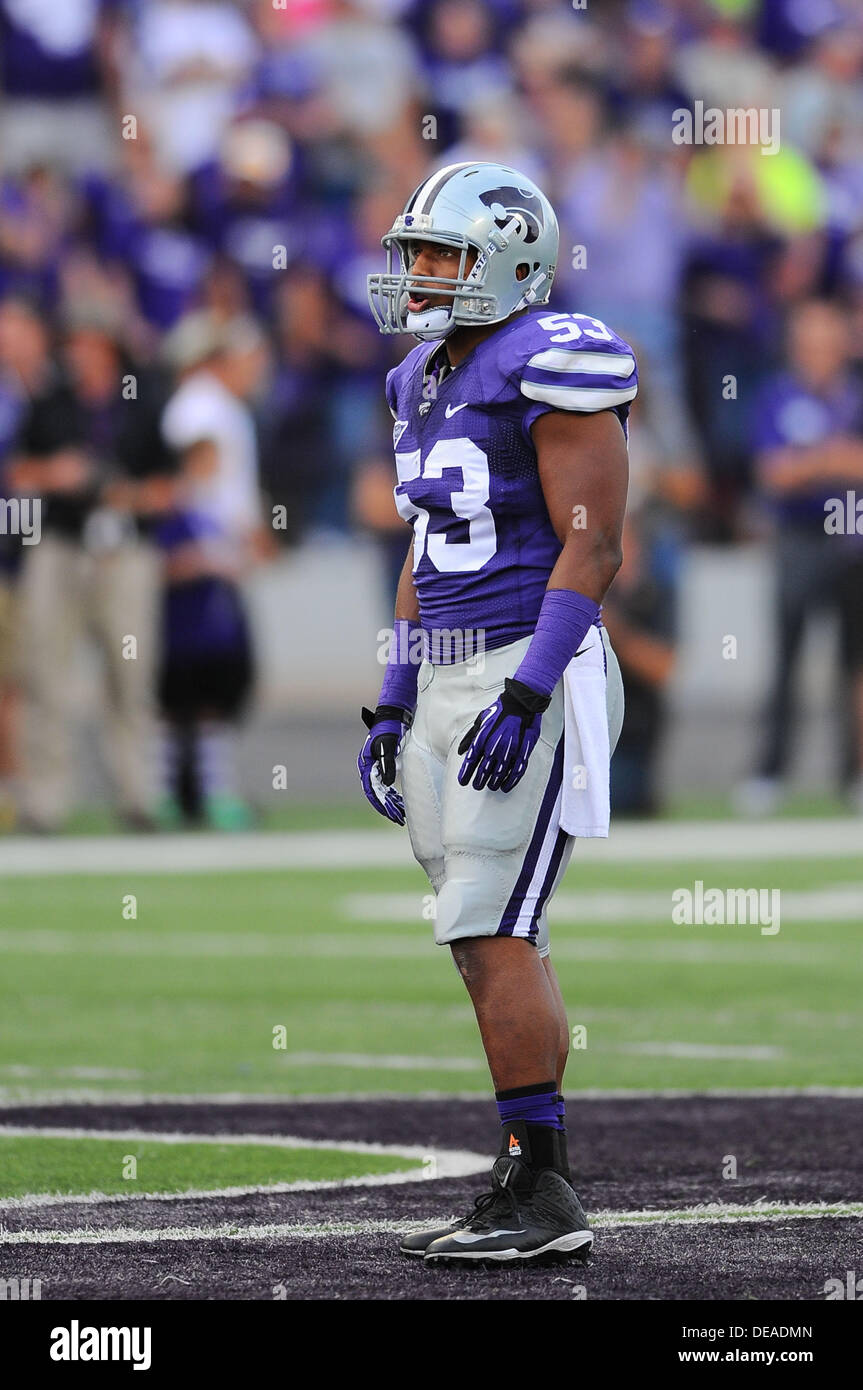 Manhattan, Kansas, USA. 14th Sep, 2013. September14,2013: in action ...