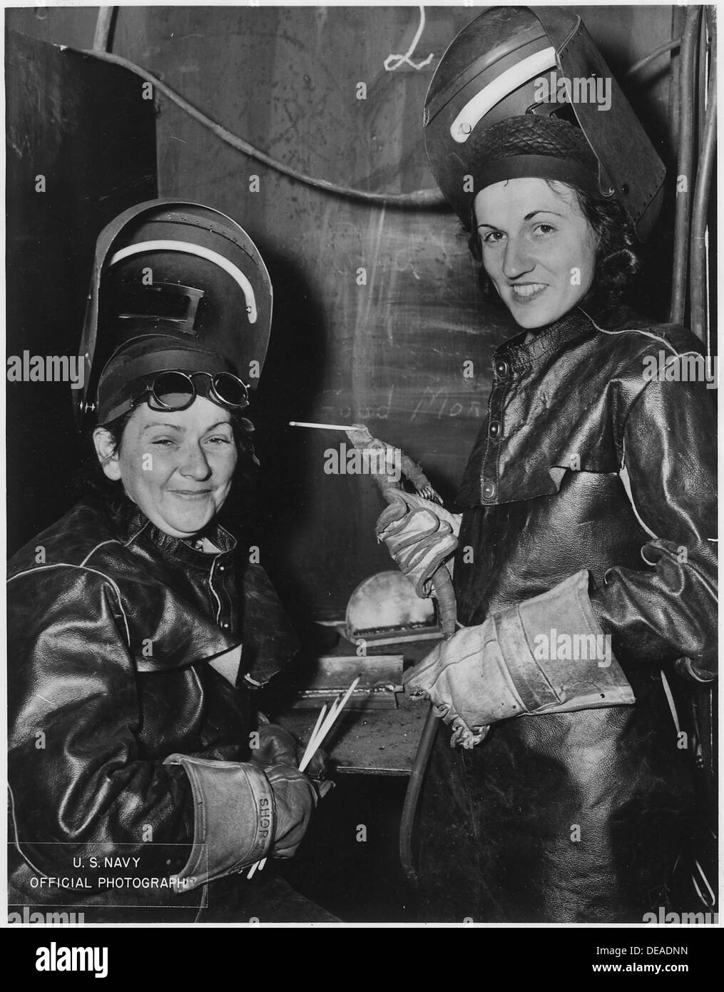 Vintage welder Black and White Stock Photos & Images - Alamy