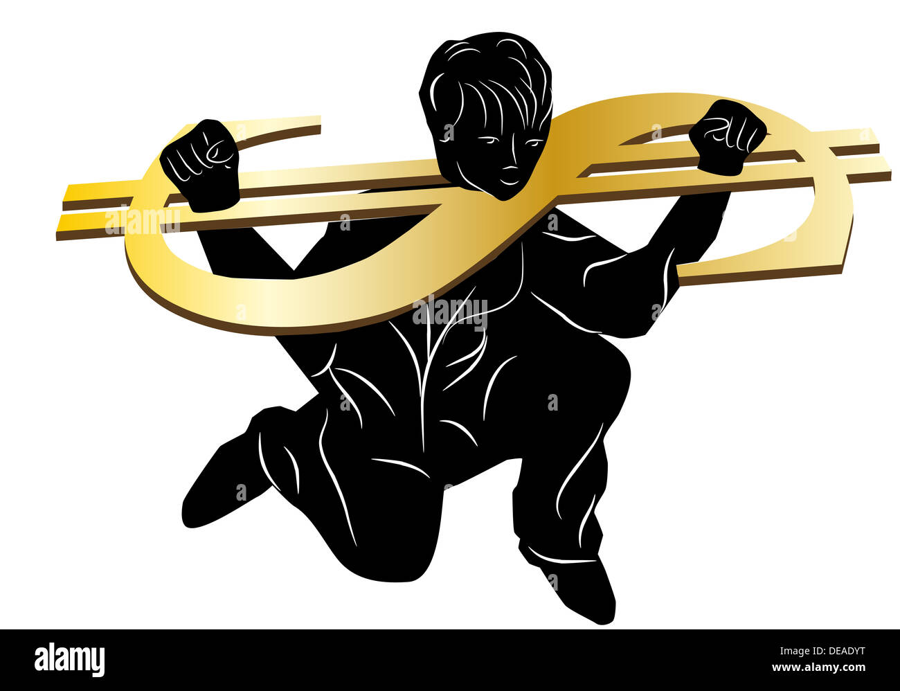 Slave to the money Cut Out Stock Images & Pictures - Alamy