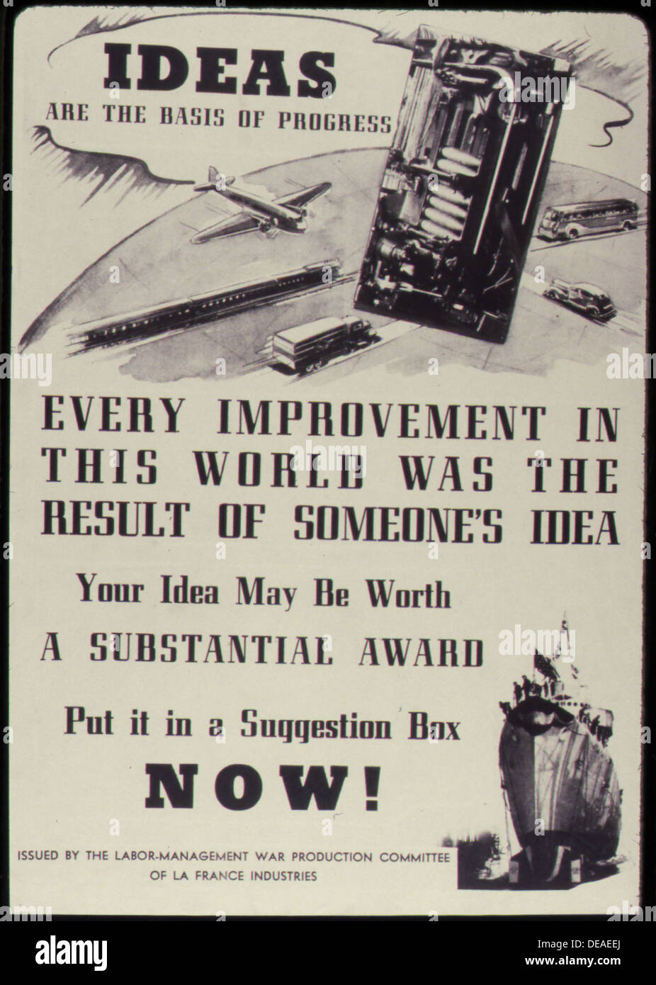 Ideas are the Basis of Progress. Every Improvement in This World was ...