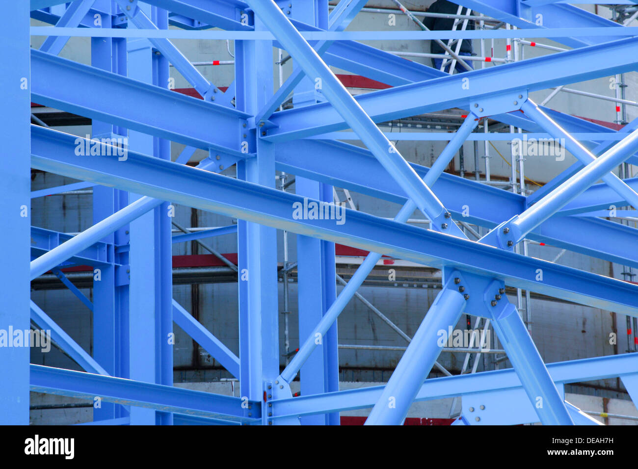 Structural steel, steel construction for the building of industrial ...