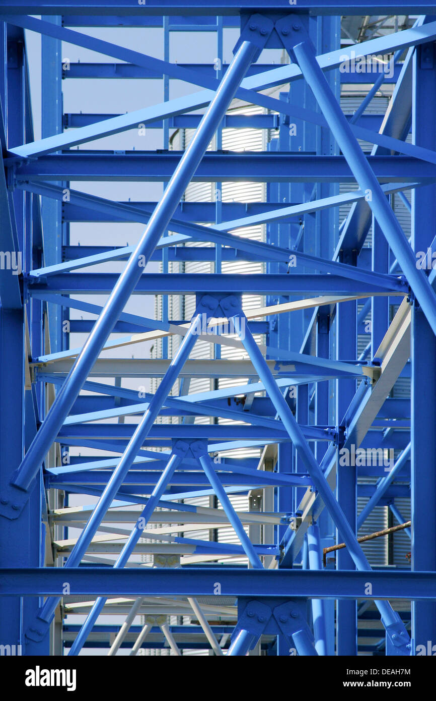 Structural steel, steel construction for the building of industrial ...