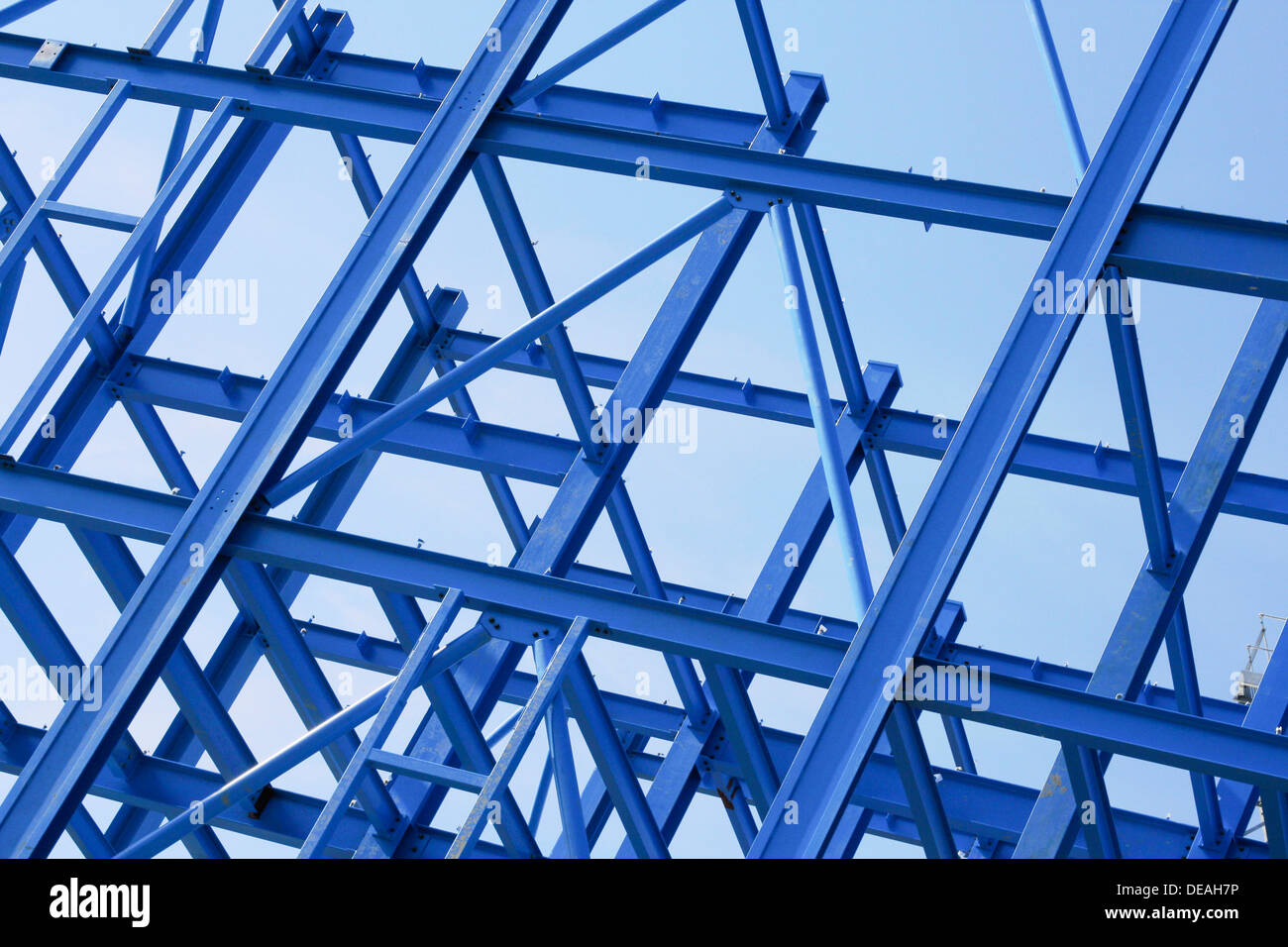 Structural steel, steel construction for the building of industrial ...