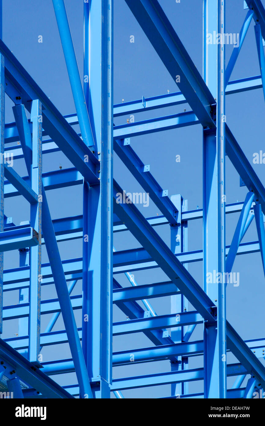 Structural steel, steel construction for the building of industrial ...