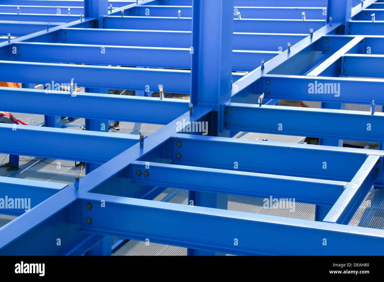 Structural steel, steel construction for the building of industrial ...