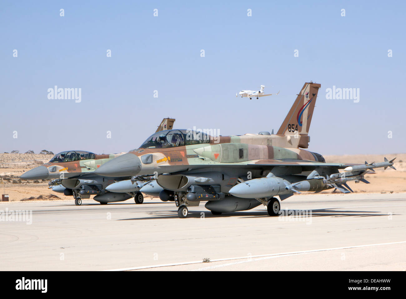 Israeli Air Force (IAF) F-16I Fighter jet on the ground Stock Photo - Alamy