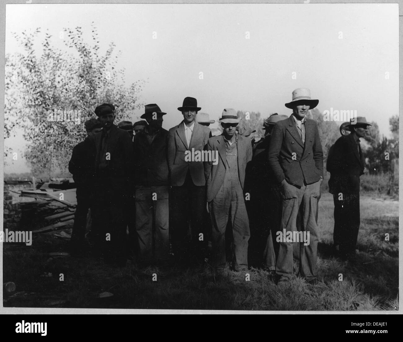 Depression in california Black and White Stock Photos & Images - Alamy