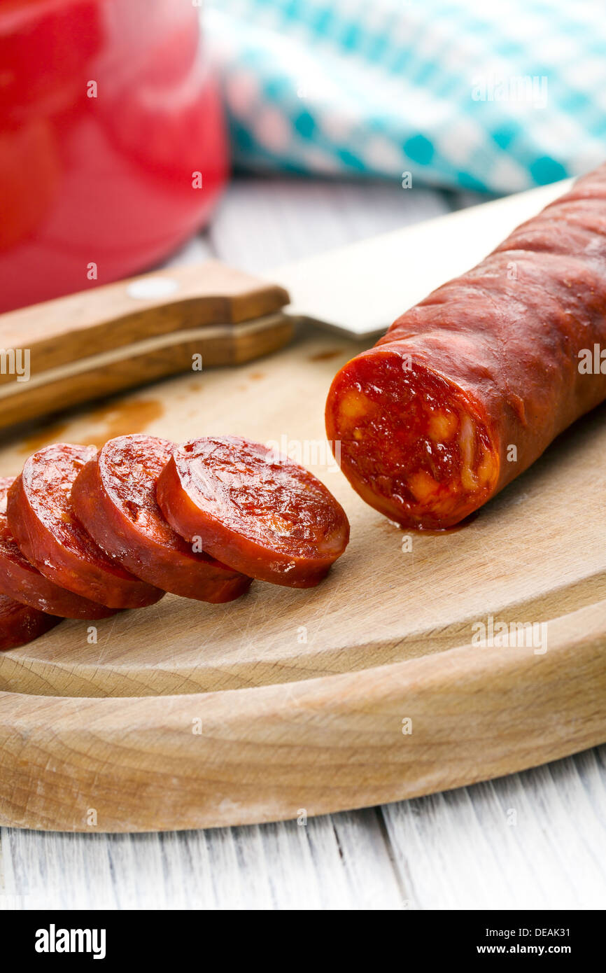 Chorizo sausage hi-res stock photography and images - Alamy
