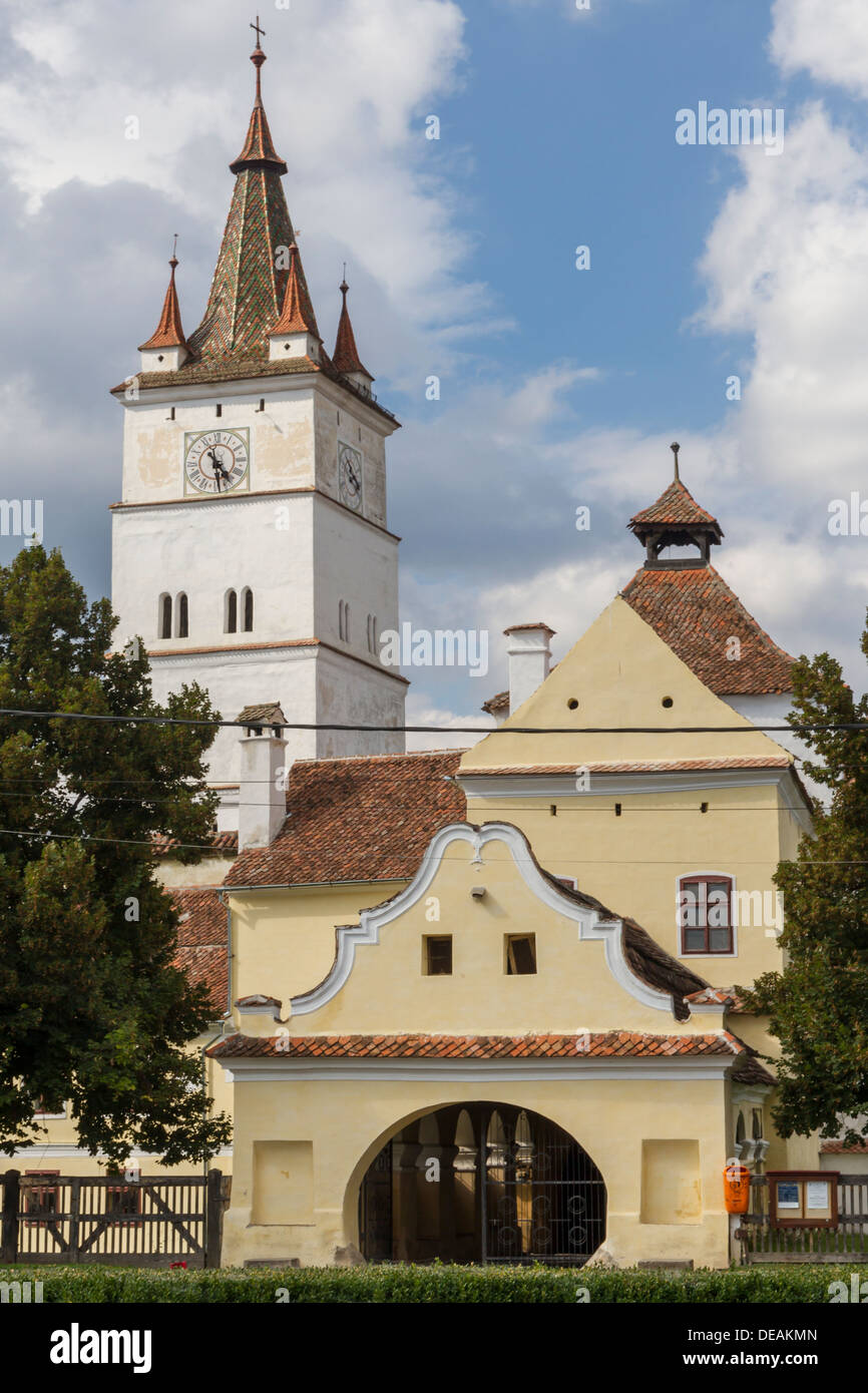 Romania Transylvania, Harman Saxon town Stock Photo - Alamy