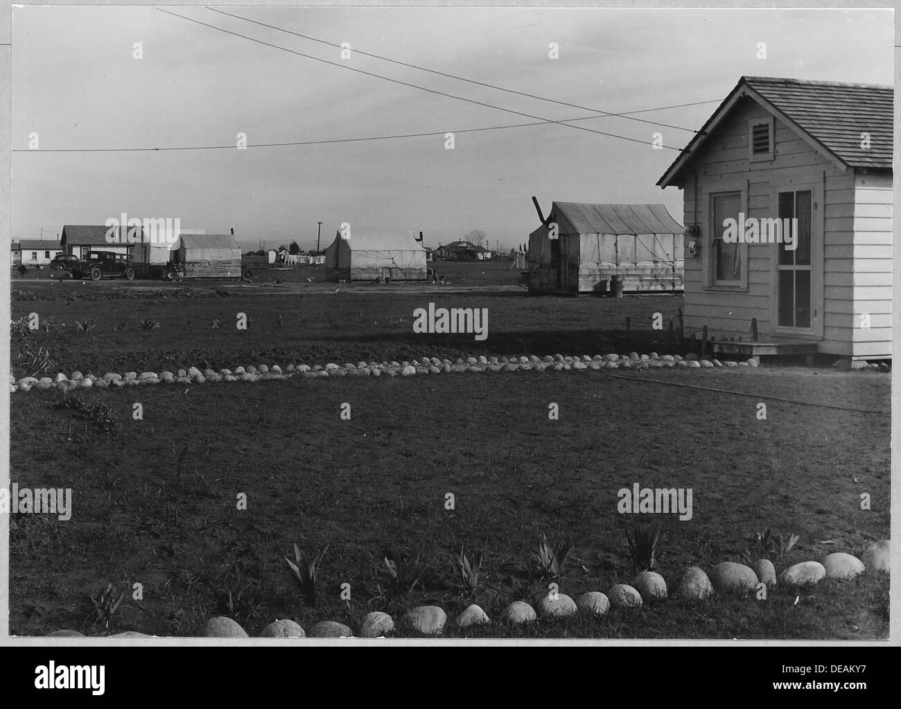 A view of Second Avenue in Olivehurst, Yuba County, California ...