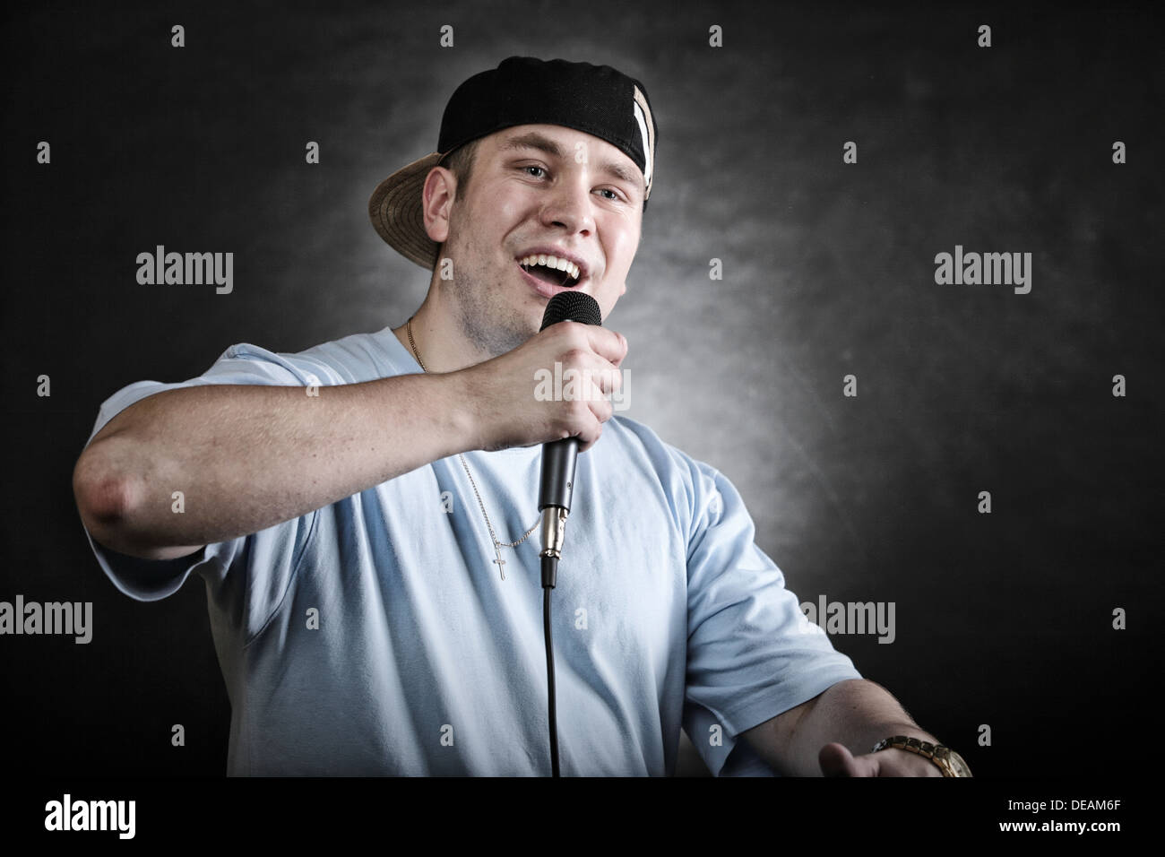 Dance boy mic hi-res stock photography and images - Alamy