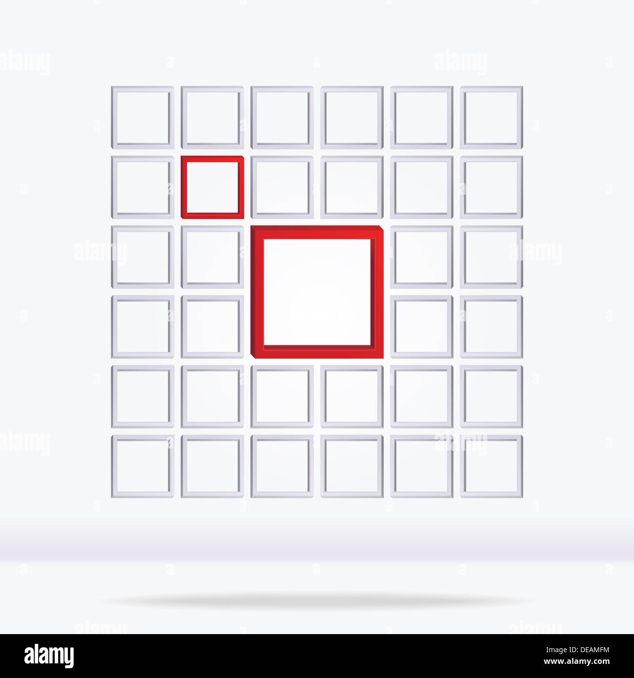 Square structure Cut Out Stock Images & Pictures - Alamy