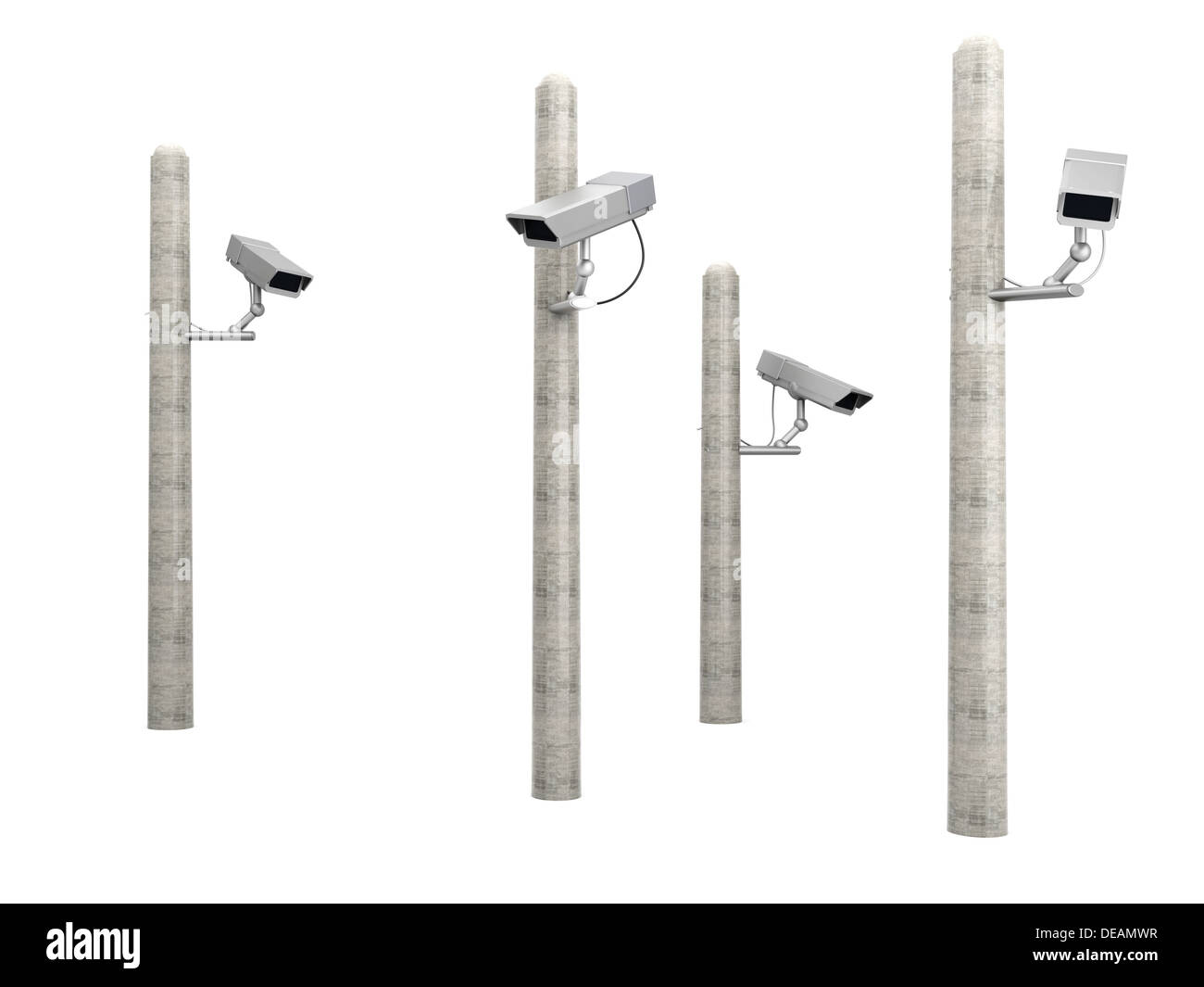 Cctv pole Cut Out Stock Images & Pictures - Alamy