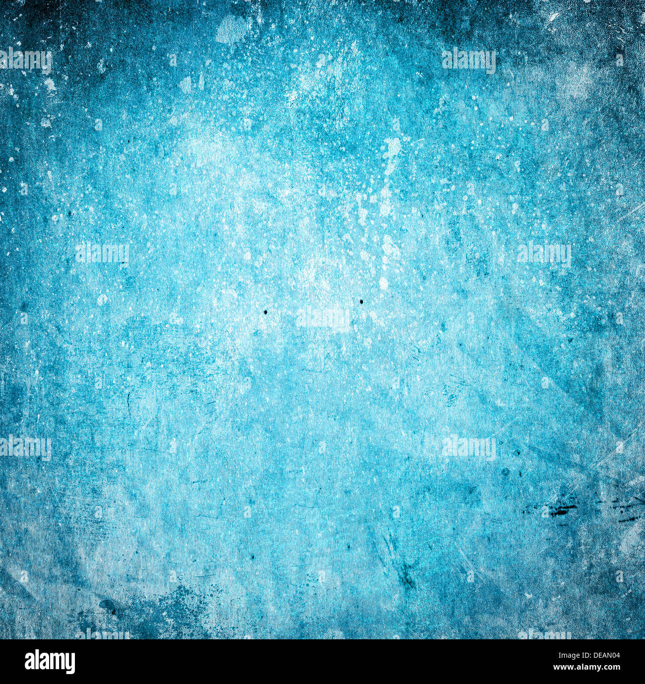 Grunge cyan background with stains and scratches Stock Photo - Alamy
