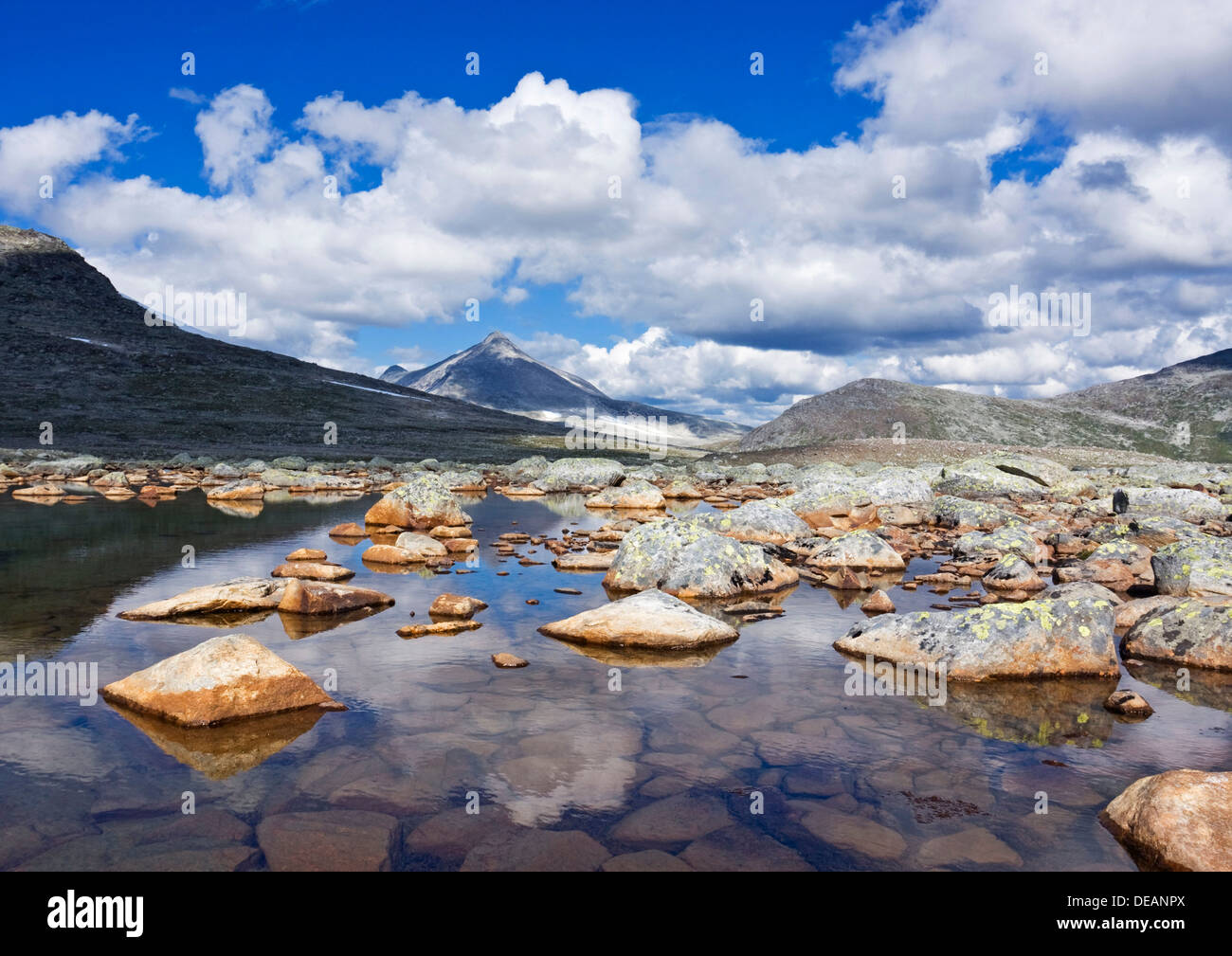 Ørfjellet, Orfjellet, Ølfjellet, or Olfjellet peak, Saltfjellet ...