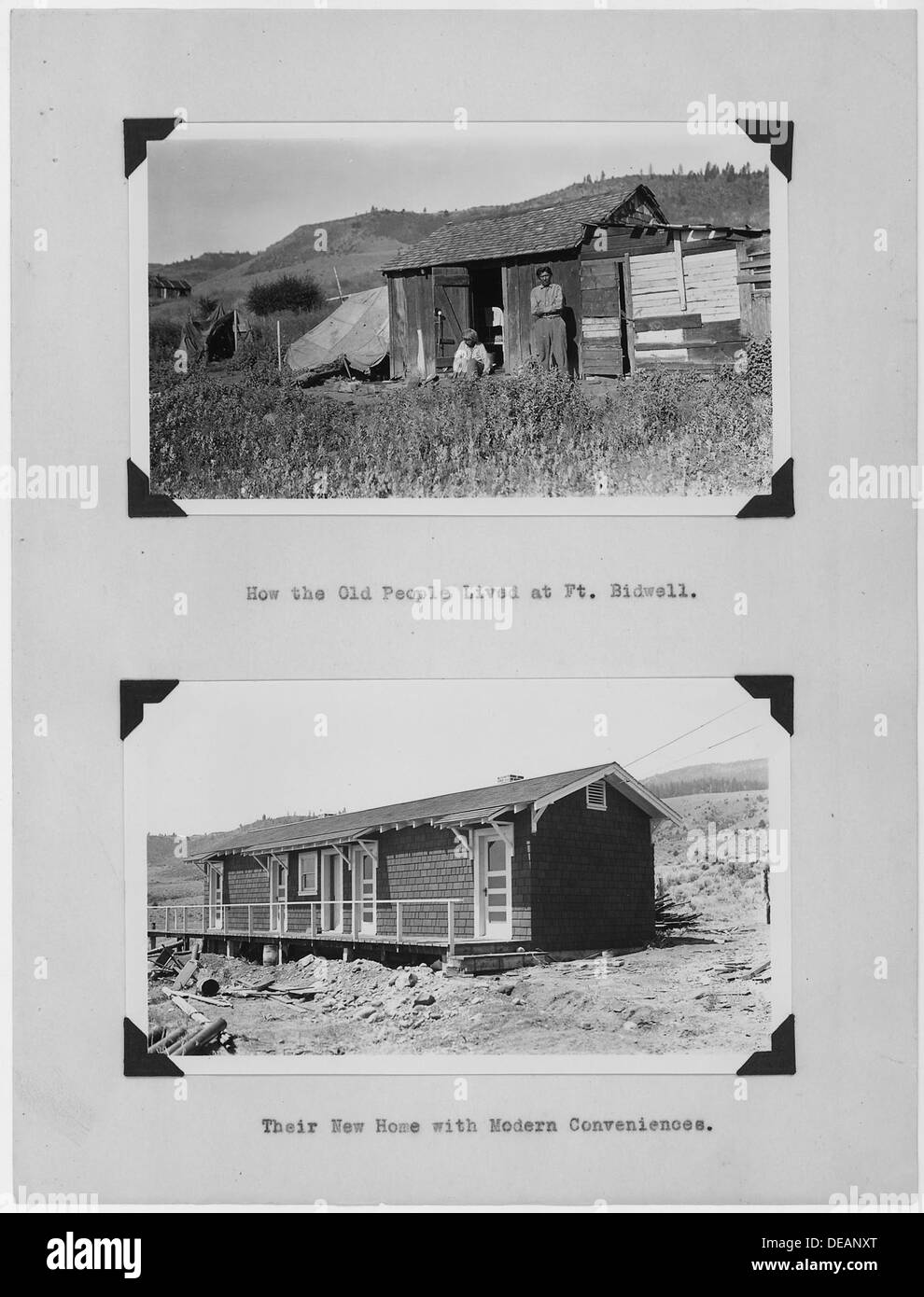 Photographs in The Annual Report depict old and new homes of the Old ...