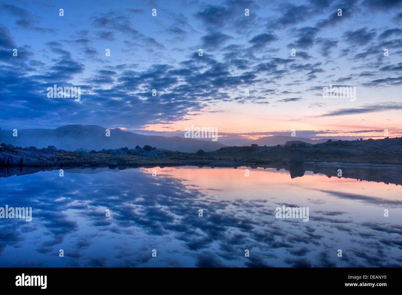 Lagoon in Rago National Park, Nordland county, Norway, Scandinavia ...