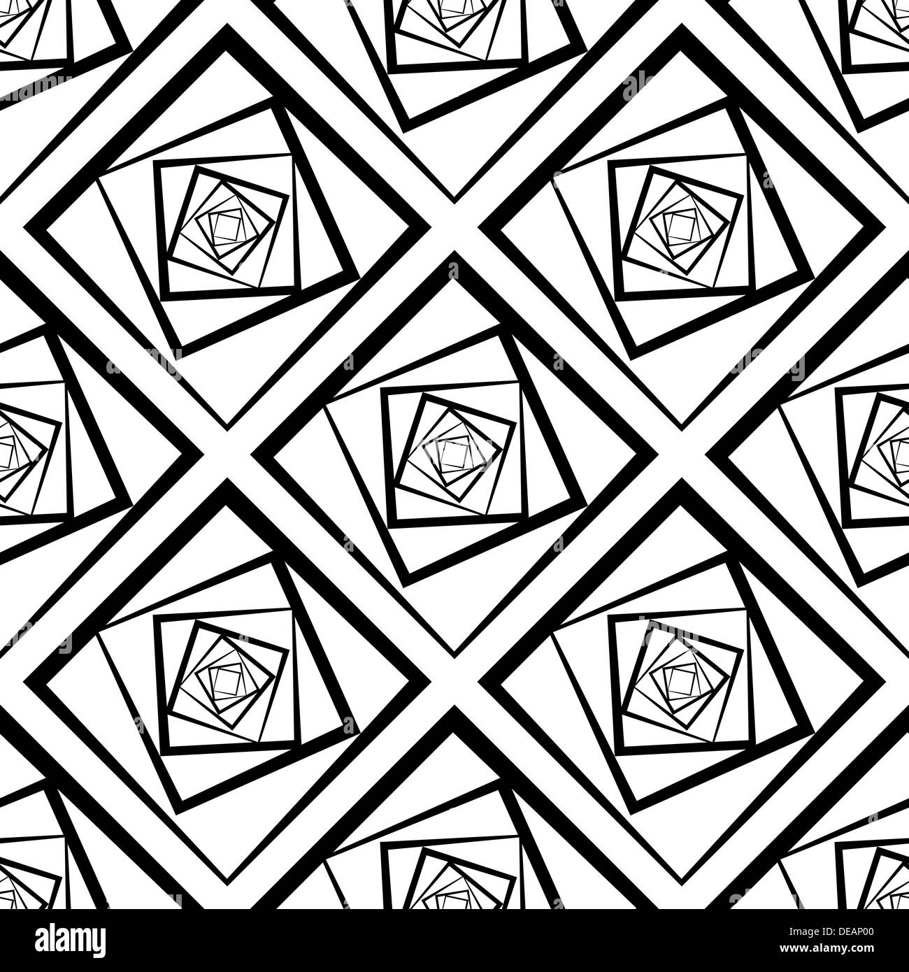 seamless pattern with squares, vector illustration Stock Photo - Alamy