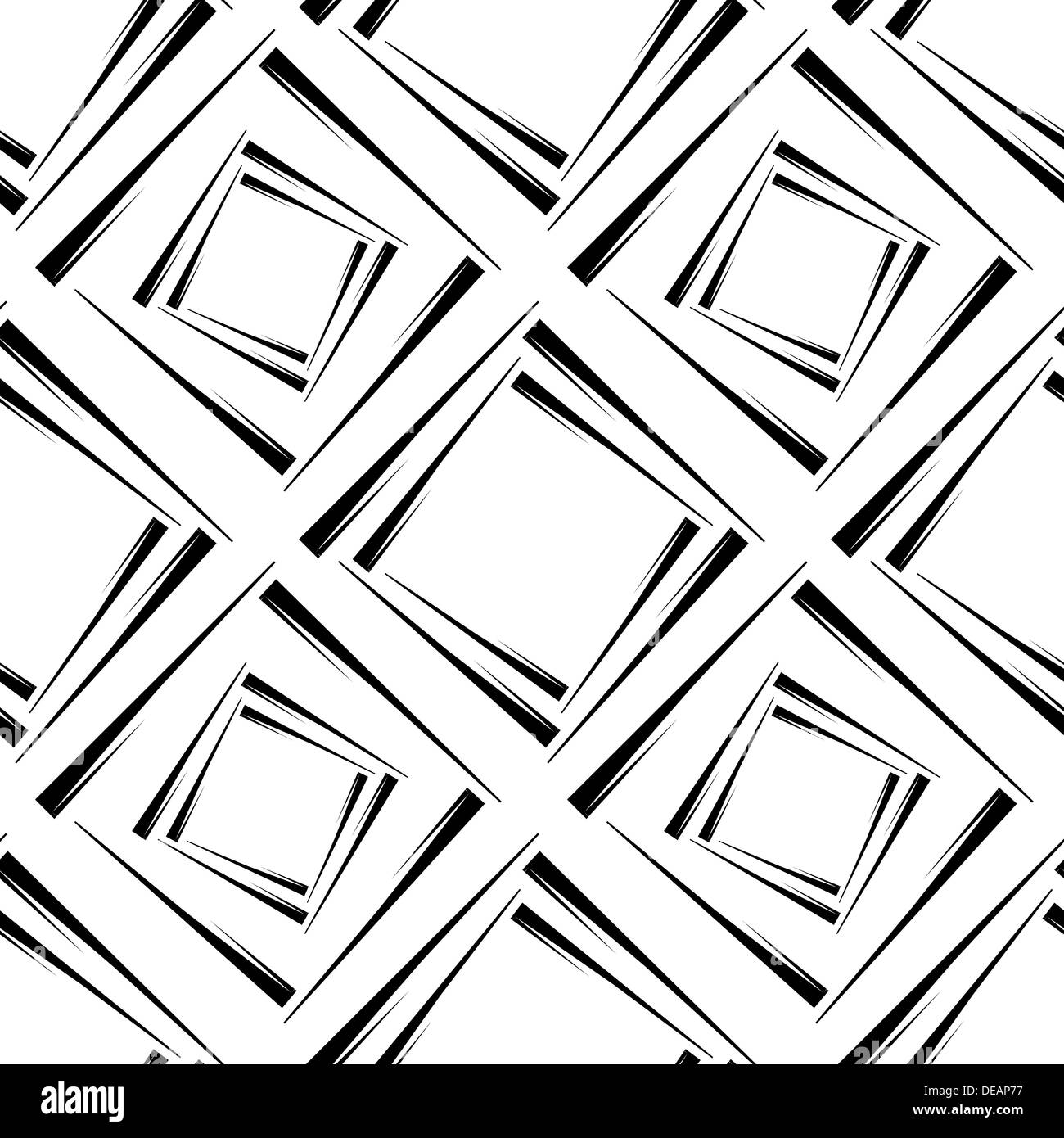 seamless pattern with squares, vector illustration Stock Photo - Alamy