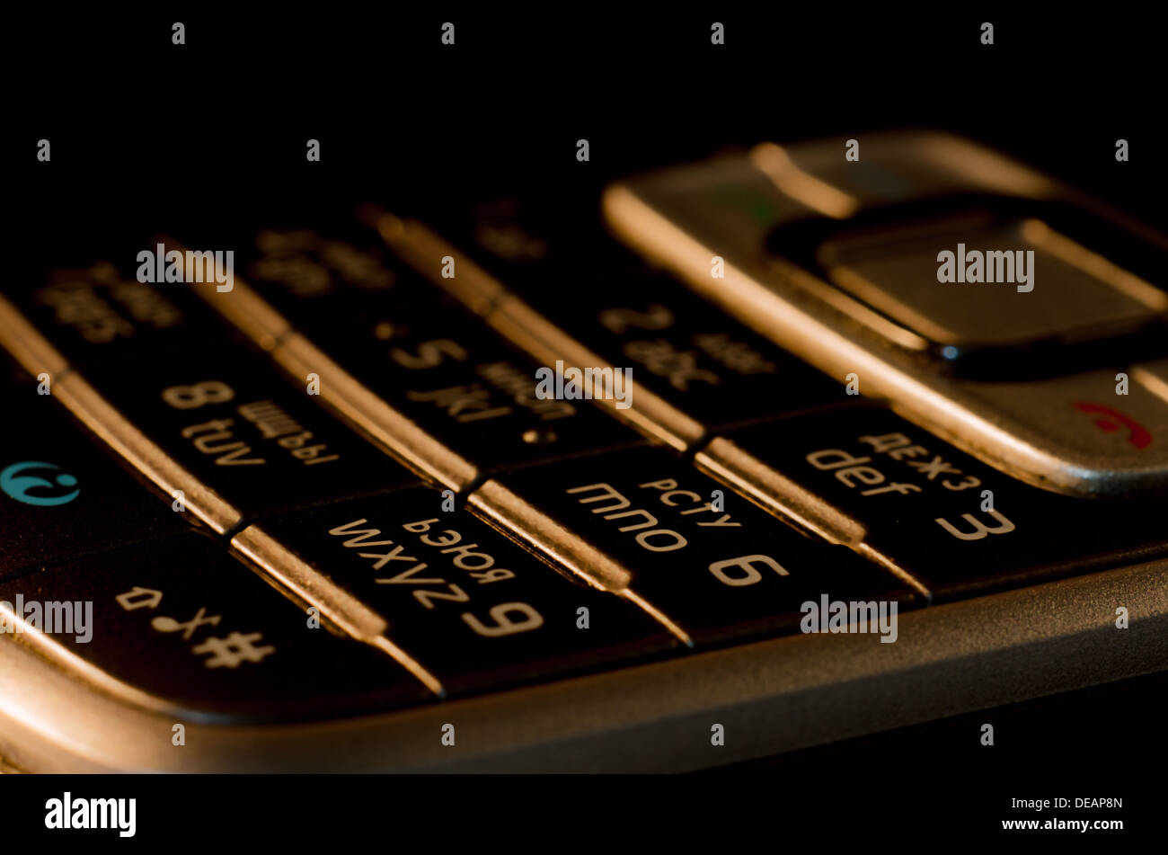 Touch screen mobile phone on which the keyboard Stock Photo - Alamy