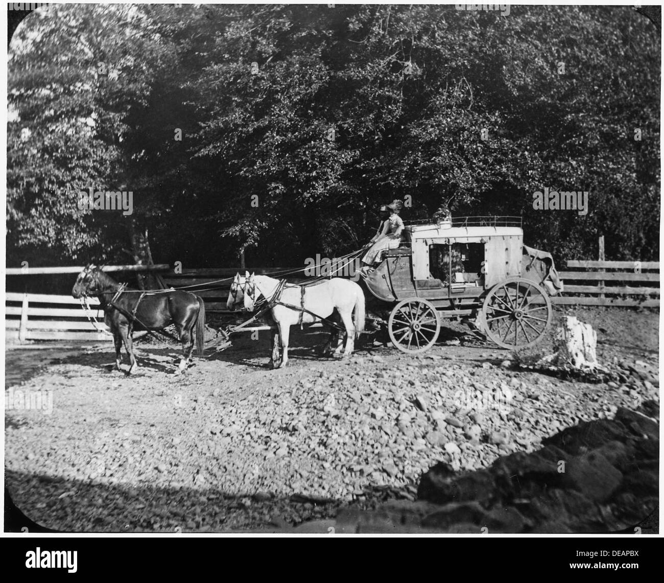 1800s stagecoach hi-res stock photography and images - Alamy