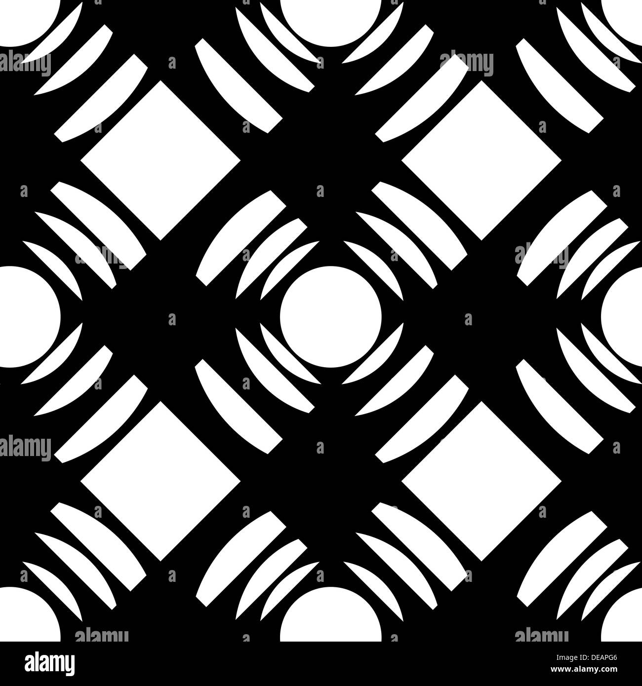 seamless pattern with squares, vector illustration Stock Photo - Alamy