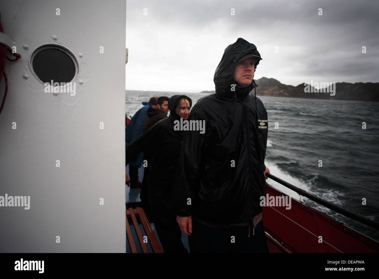 The Western Isles ferry is the main link between Mallaig and Inverie on ...