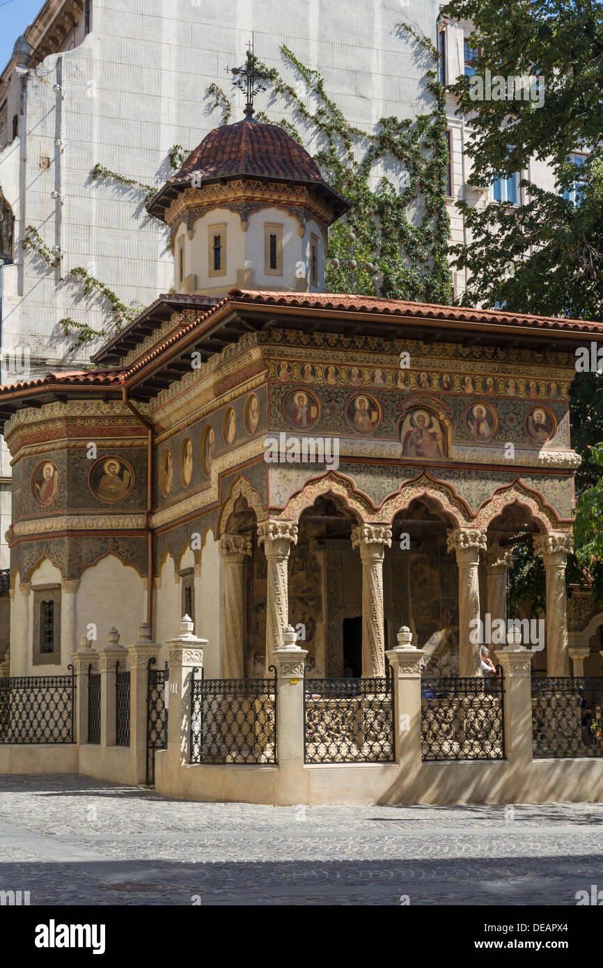 Stavropoleos church hi-res stock photography and images - Alamy