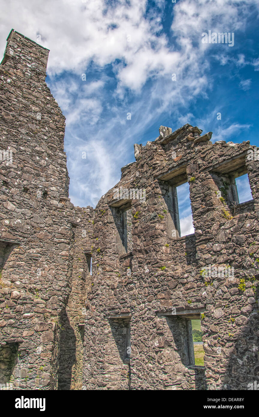Kilchurn Castle is a ruined 15th century structure on the banks of Loch ...
