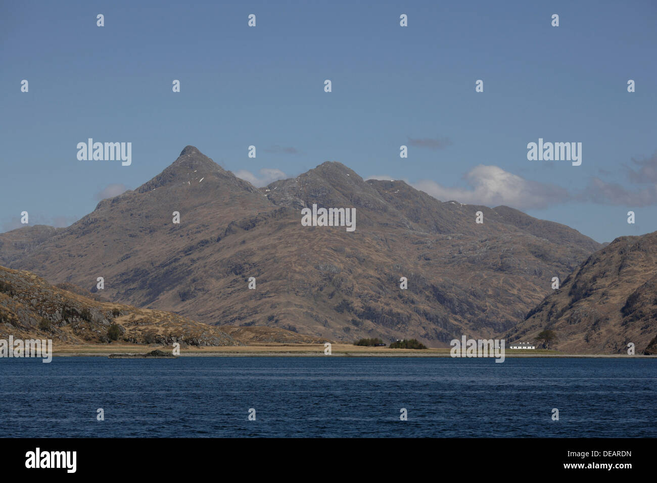 Various views of the Knoydart Peninsula on Scotland's West Coast Stock ...