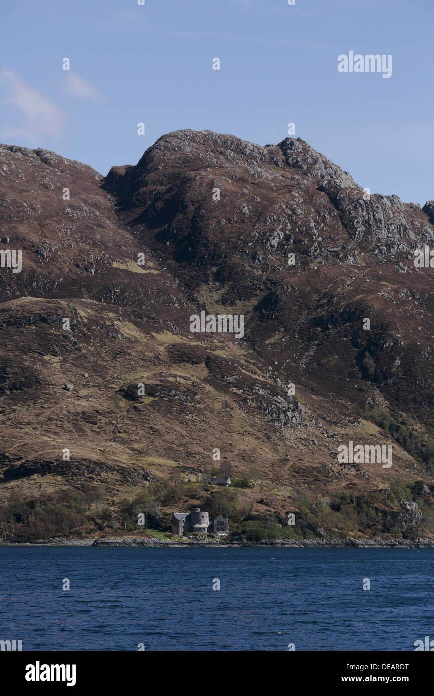 Various views of the Knoydart Peninsula on Scotland's West Coast Stock ...