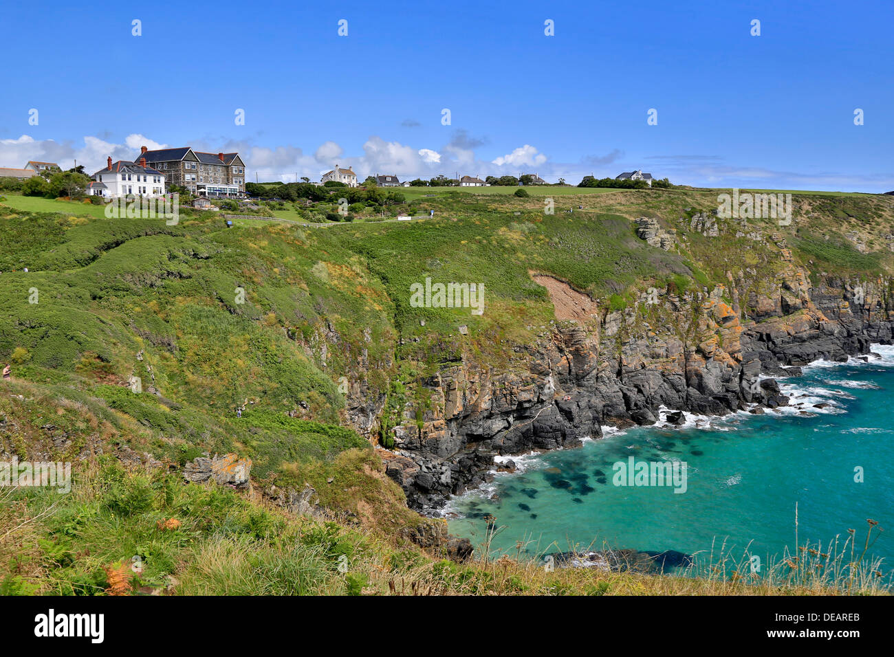 Housel Bay; Lizard; Cornwall; UK Stock Photo - Alamy