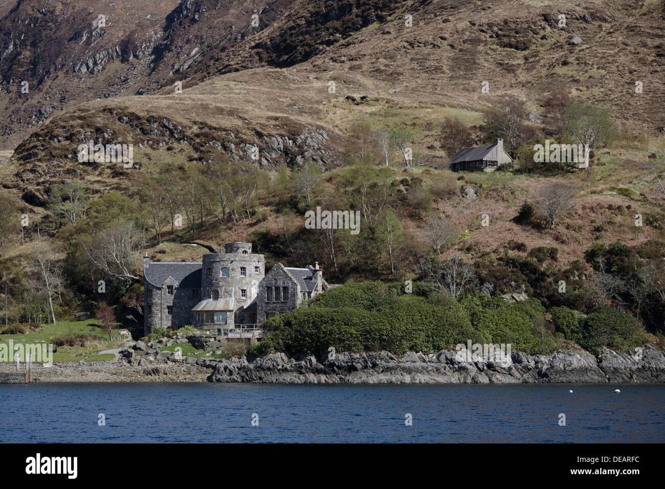 Various views of the Knoydart Peninsula on Scotland's West Coast Stock ...