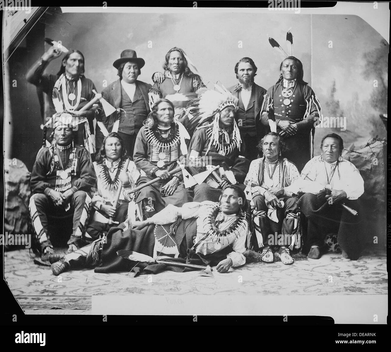 Native american land 19th century hi-res stock photography and images ...