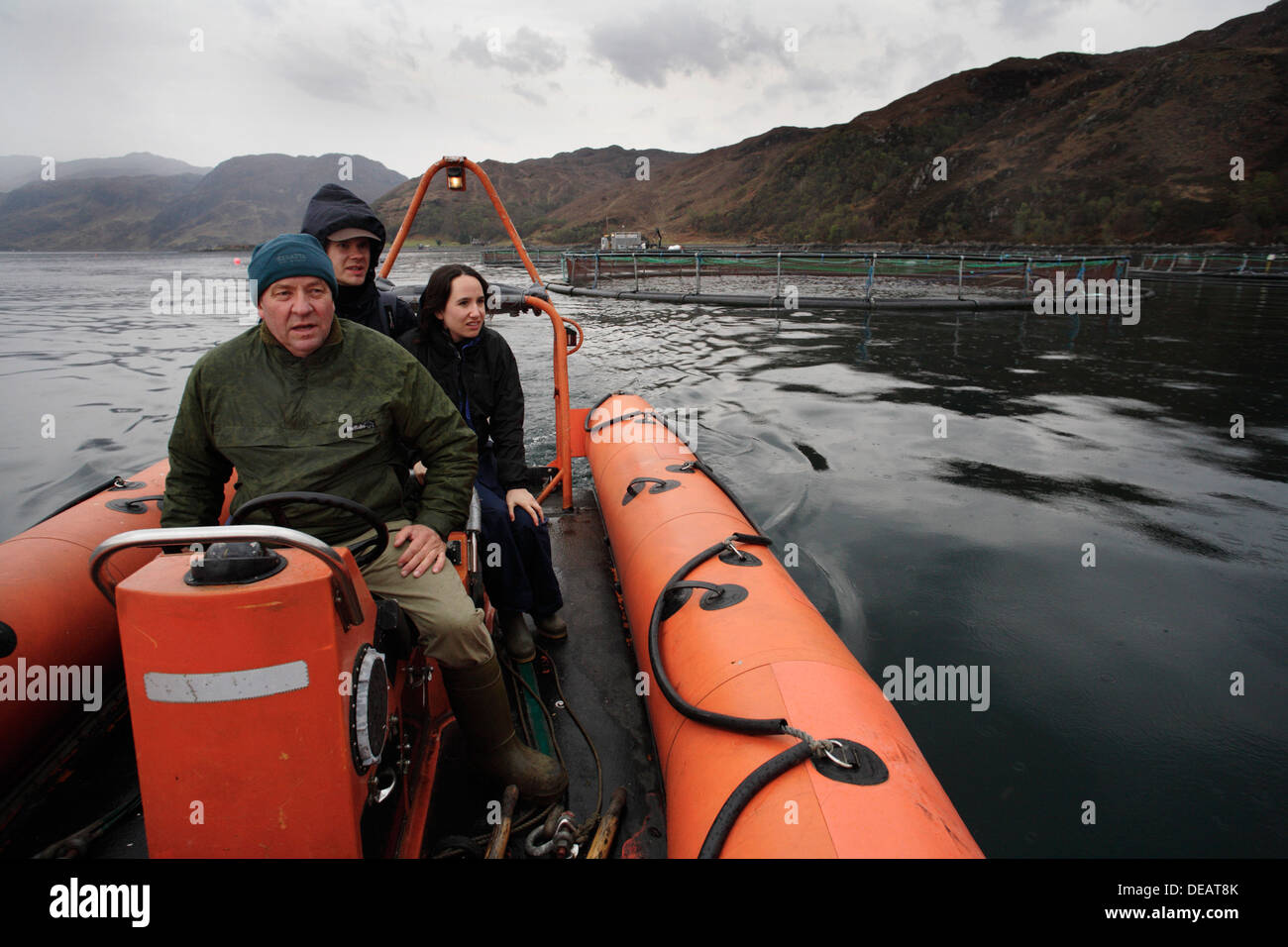 Ian Robertson in blue hat in Knoydart on Scotland's West Coast. Ian is ...