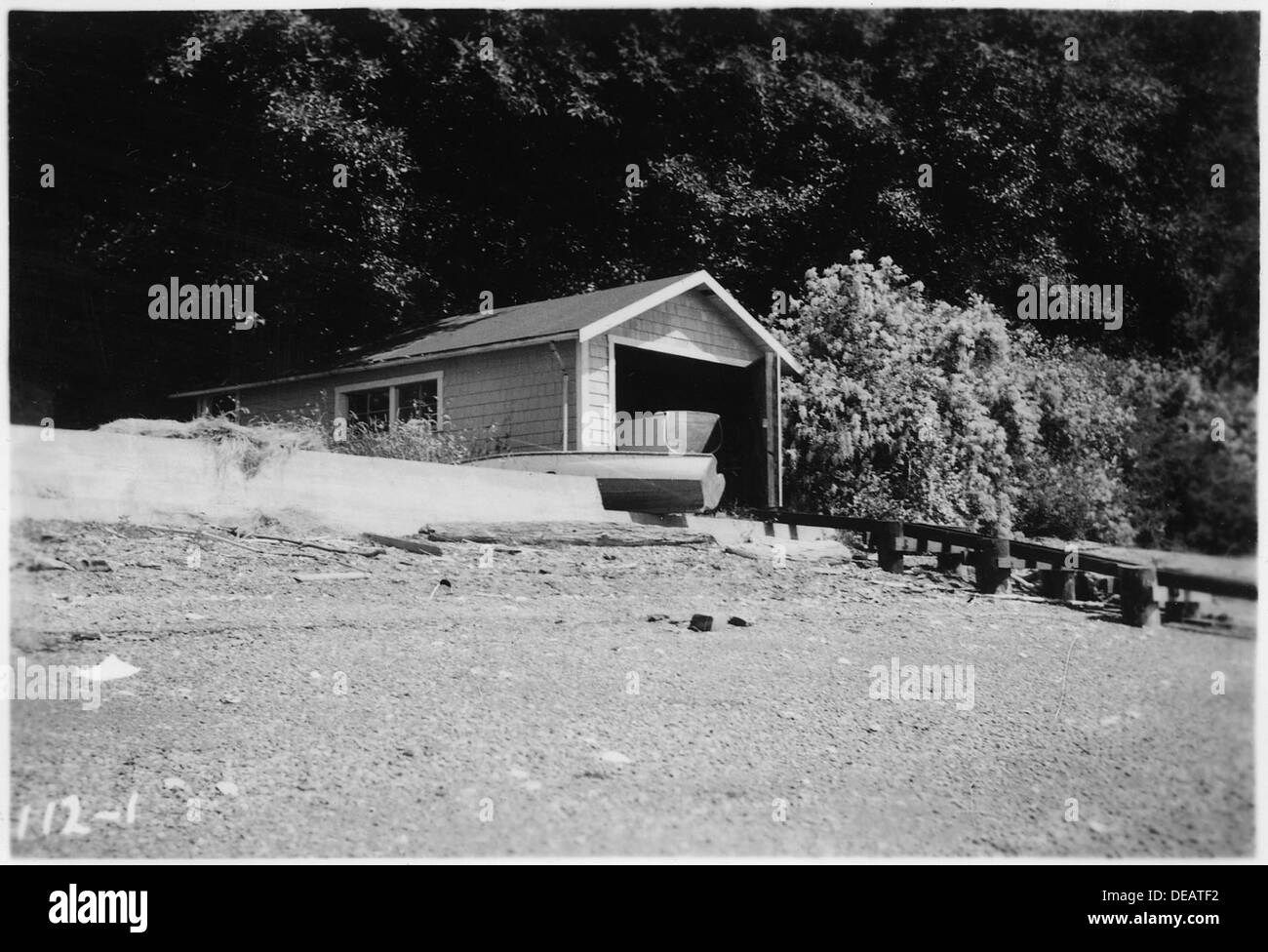 This photograph shows a pump house at Parcel 130 of the William Wagner ...